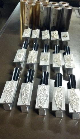 Military Leather Name Tags Patches Kingsley Insignia Emblem Dies