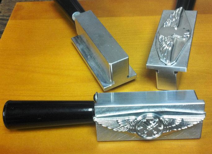 Military Leather Name Tags Patches Kingsley Insignia Emblem Dies